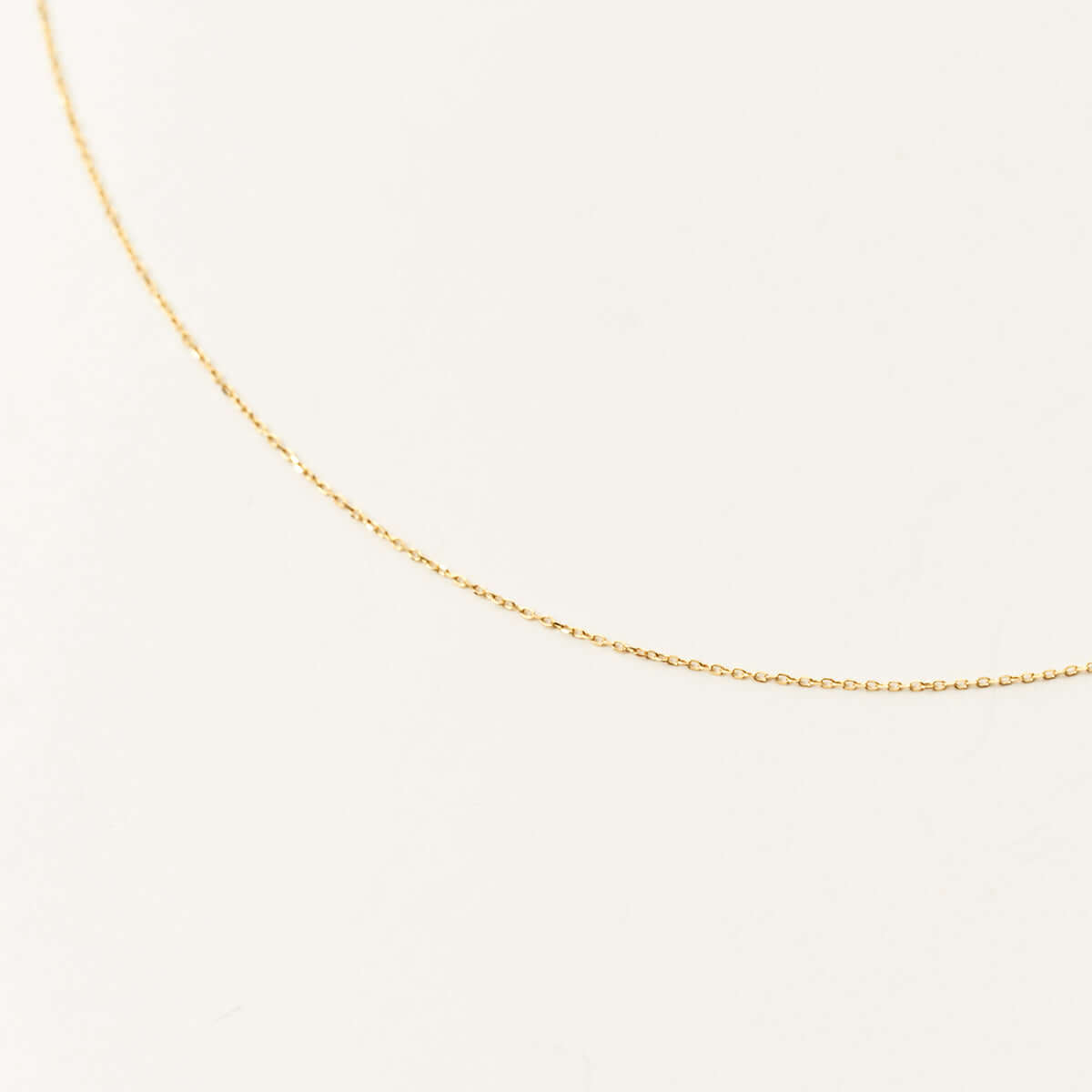 Gelin 14K Solid Gold Cable Necklace – Gelin Diamond